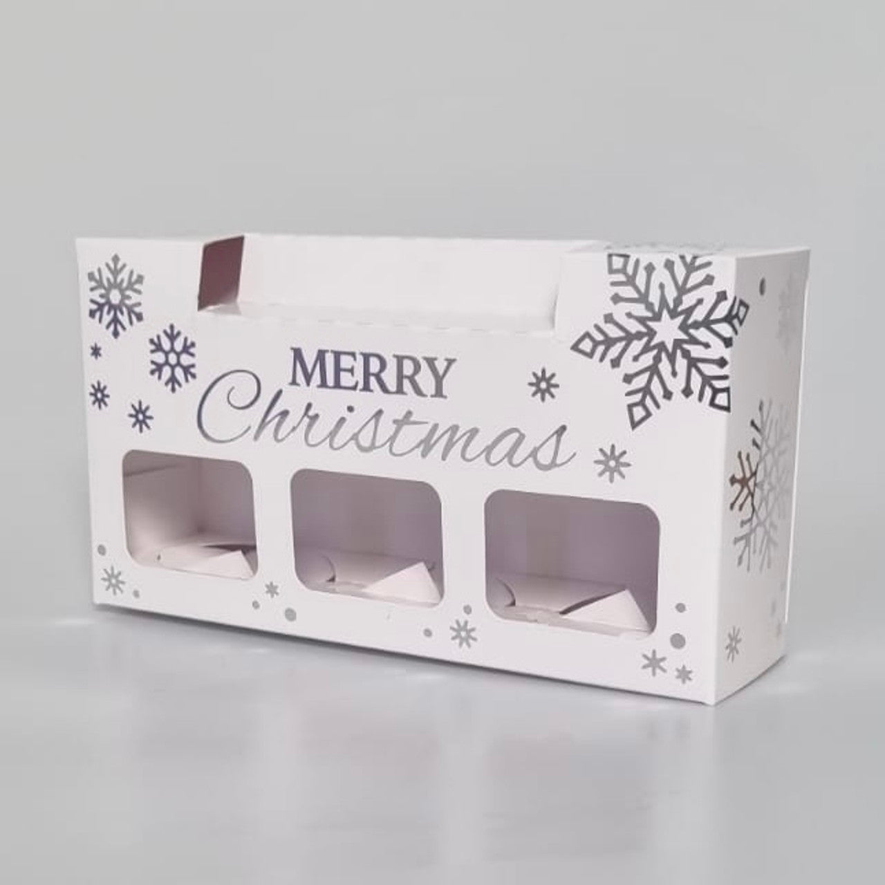 White Diffuser Box (SNOWFLAKES) for 3 x 50ml Diffuser Bottles – Craftastik