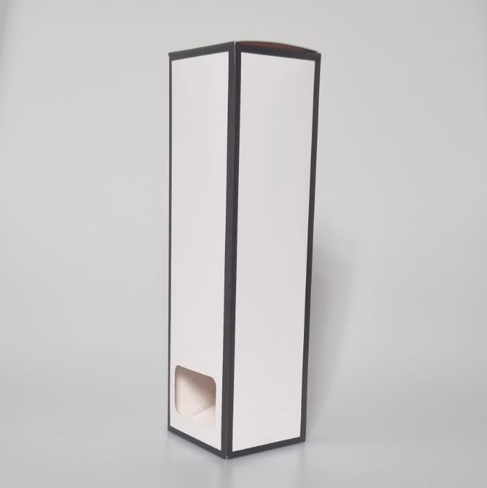 White Diffuser Box With A Black Edge (Aperture) – Craftastik