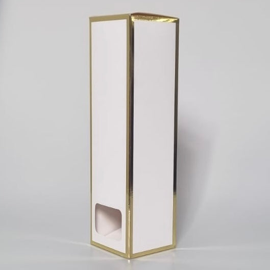 White Diffuser Box With A Gold Edge (Aperture) – Craftastik