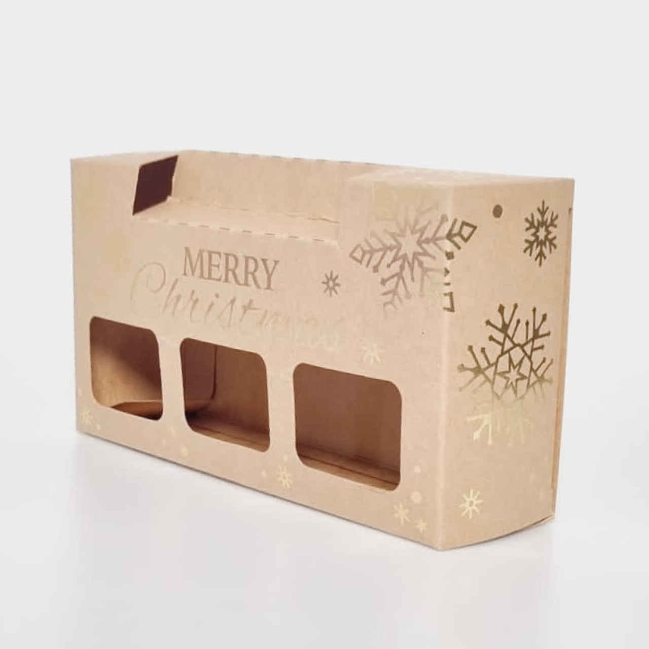 Kraft Diffuser Box (SNOWFLAKES) for 3 x 50ml Diffuser Bottles – Craftastik