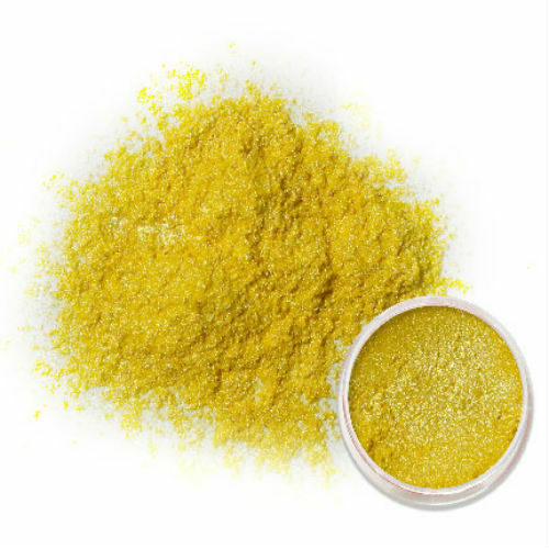 Yellow Mica Powder – Craftastik