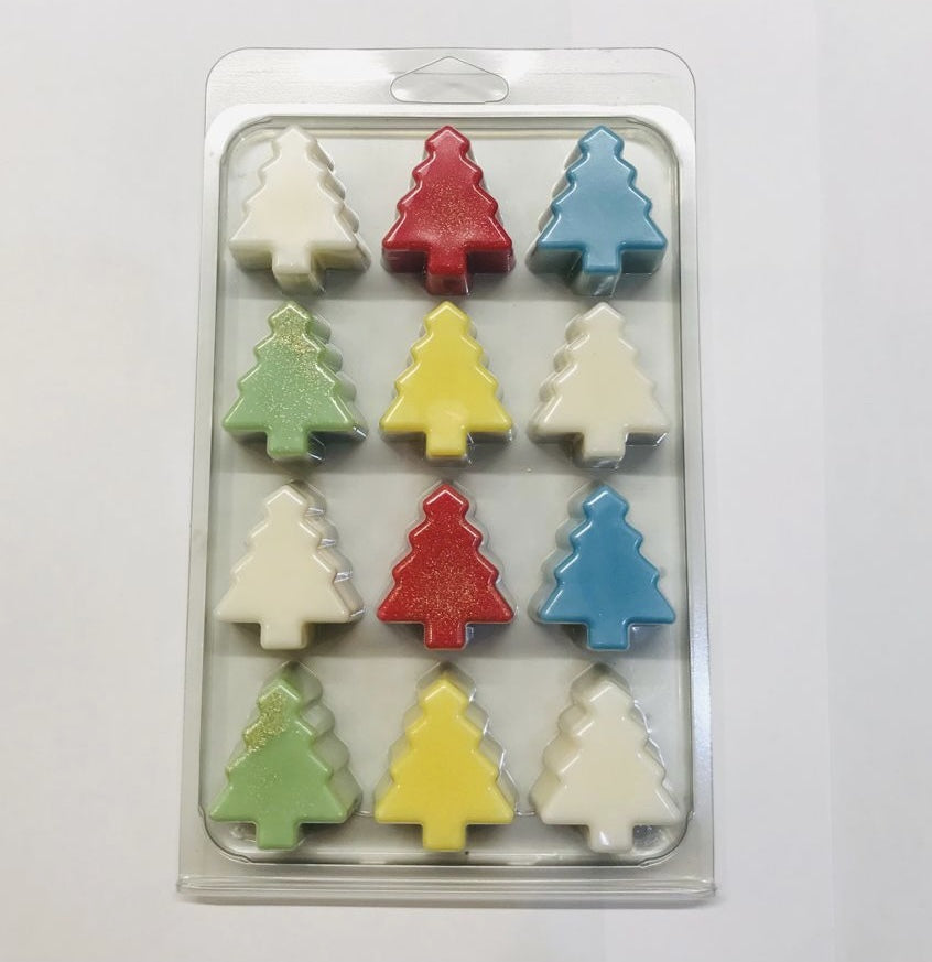 12 Cavity Christmas Tree Wax Melt Clamshell – Craftastik