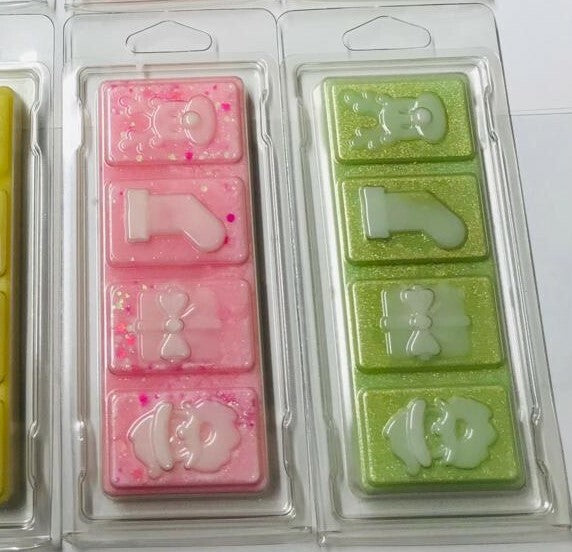 Christmas 4 Cavity Snap Bar Style Clamshell (REINDEER) – Craftastik